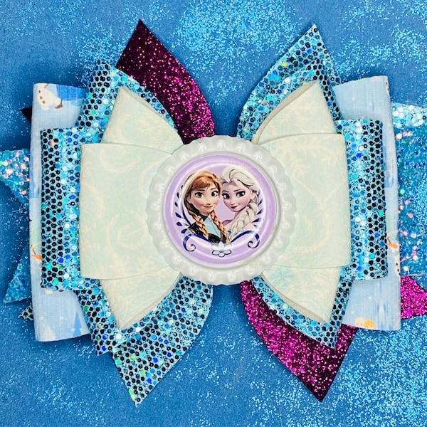 Frozen Hair Bows - Etsy