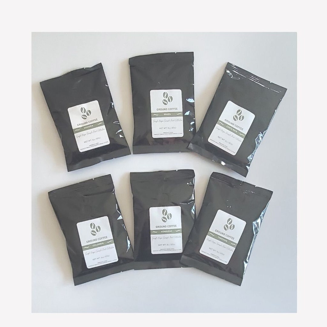 Coffee Sampler Single Origin Six Varieties - Etsy