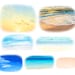 Watercolor Seascapes Clipart, Instant Download, Ocean Sky Sea Sand ...