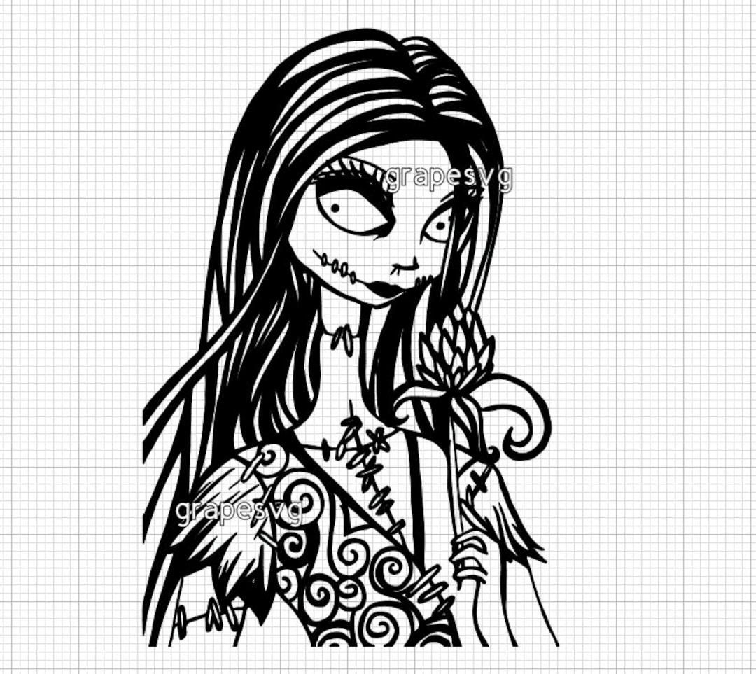 Sally Svg, Nightmare Before Christmas Svg, Jack Skellington Svg, Cricut ...