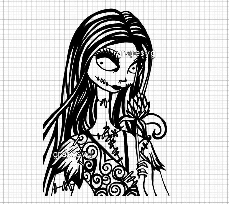 Sally Svg, Nightmare Before Christmas Svg, Jack Skellington Svg, Cricut ...