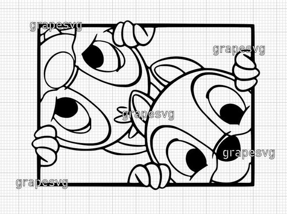 Chip and Dale Svg Rescue Rangers Svg Chip Svg Dale Svg - Etsy