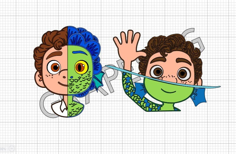 Luca SVG cricut files luca cricut file luca shirt svg | Etsy