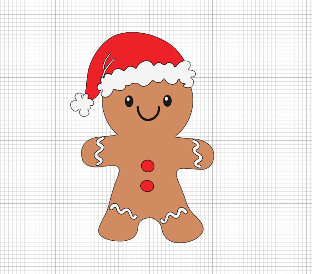Gingerbread Man Svg, Gingerbread Svg, Santa Svg, Christmas Svg, Xmas ...