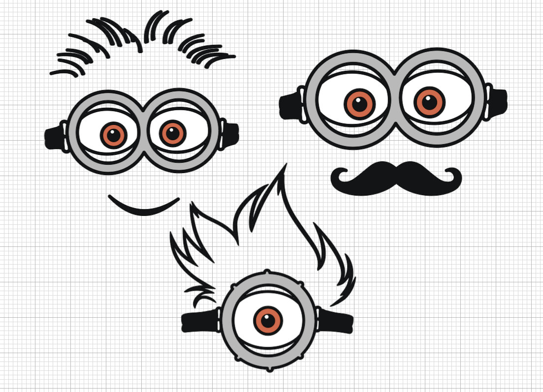 Minions Svg, for Birthday Party, Kids Birthday Svg, for Party Bags, for ...