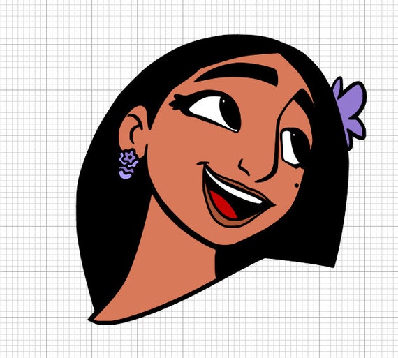 Isabela Svg Encanto Svg Flower Svg for Cricut Cricut | Etsy