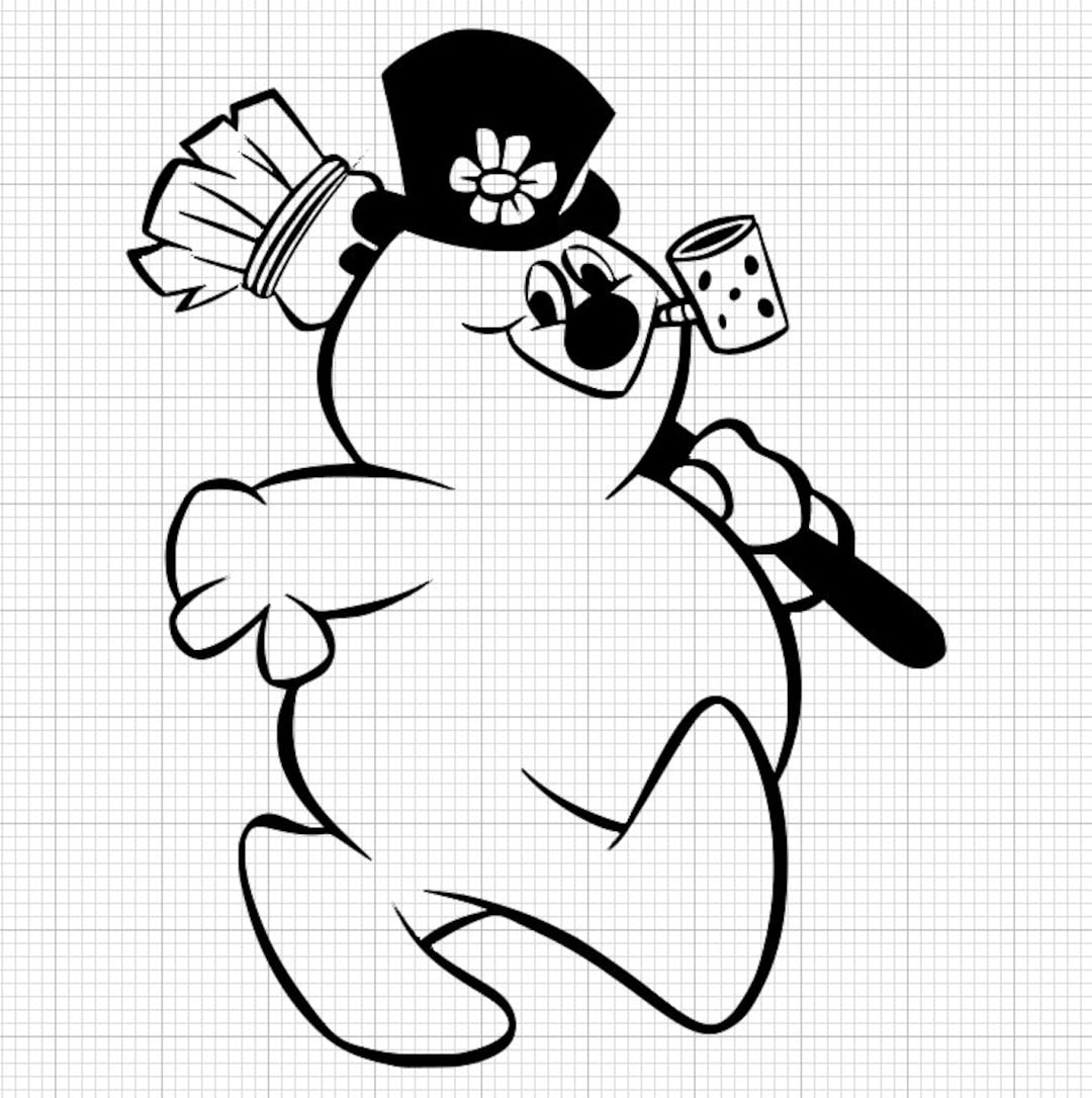 Frosty the Snowman Svg, Christmas Svg, Merry Christmas Svg, Snowman Svg ...