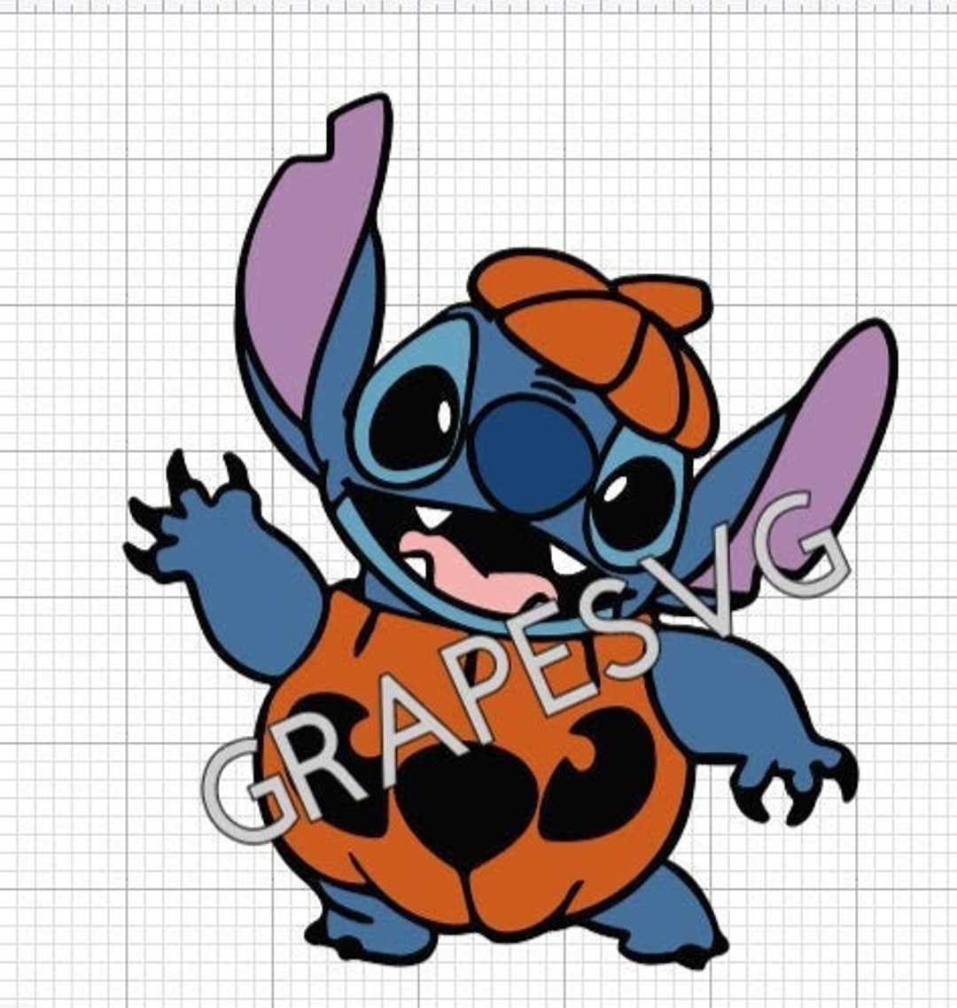 Halloween Stitch SVG, Stitch Svg, Pumpkin Svg, Halloween Svg, Cricut ...