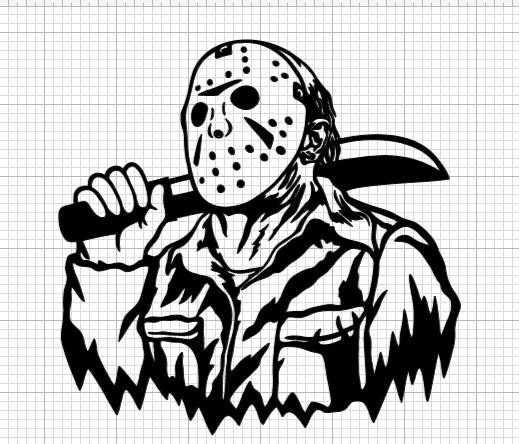 Jason Svg Halloween Svg Scary Svg Creepy Svg Cricut File | Etsy