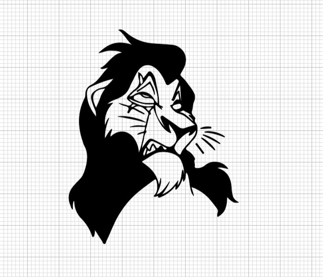 Scar Svg, Scar Png, Scar Eps, Scar Dxf, Lion King Svg, for Cricut ...