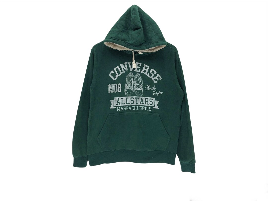 Vintage Converse Big Logo Fleece Hoddie Converse All Star Chuck Taylor ...