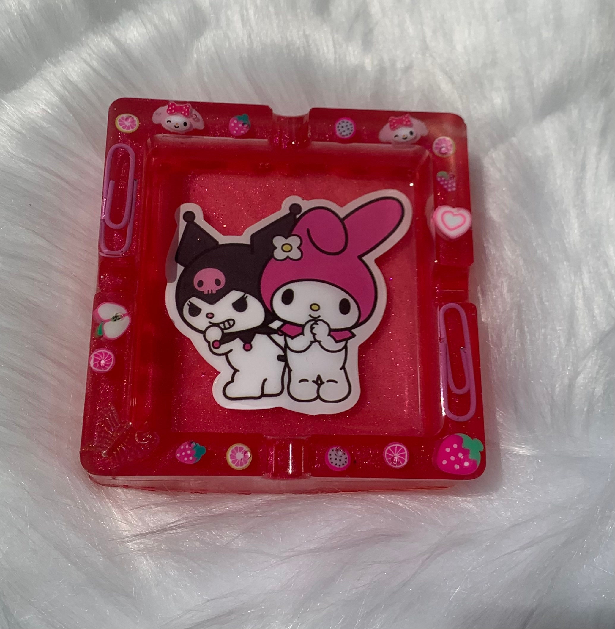 My Melody and Kuromi Ashtray - Etsy