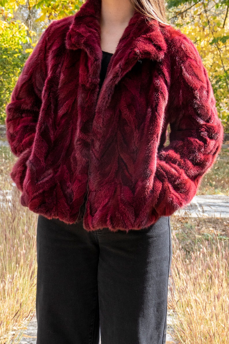 Real Mink Fur Coat / Brand New / Luxury Gift - Etsy