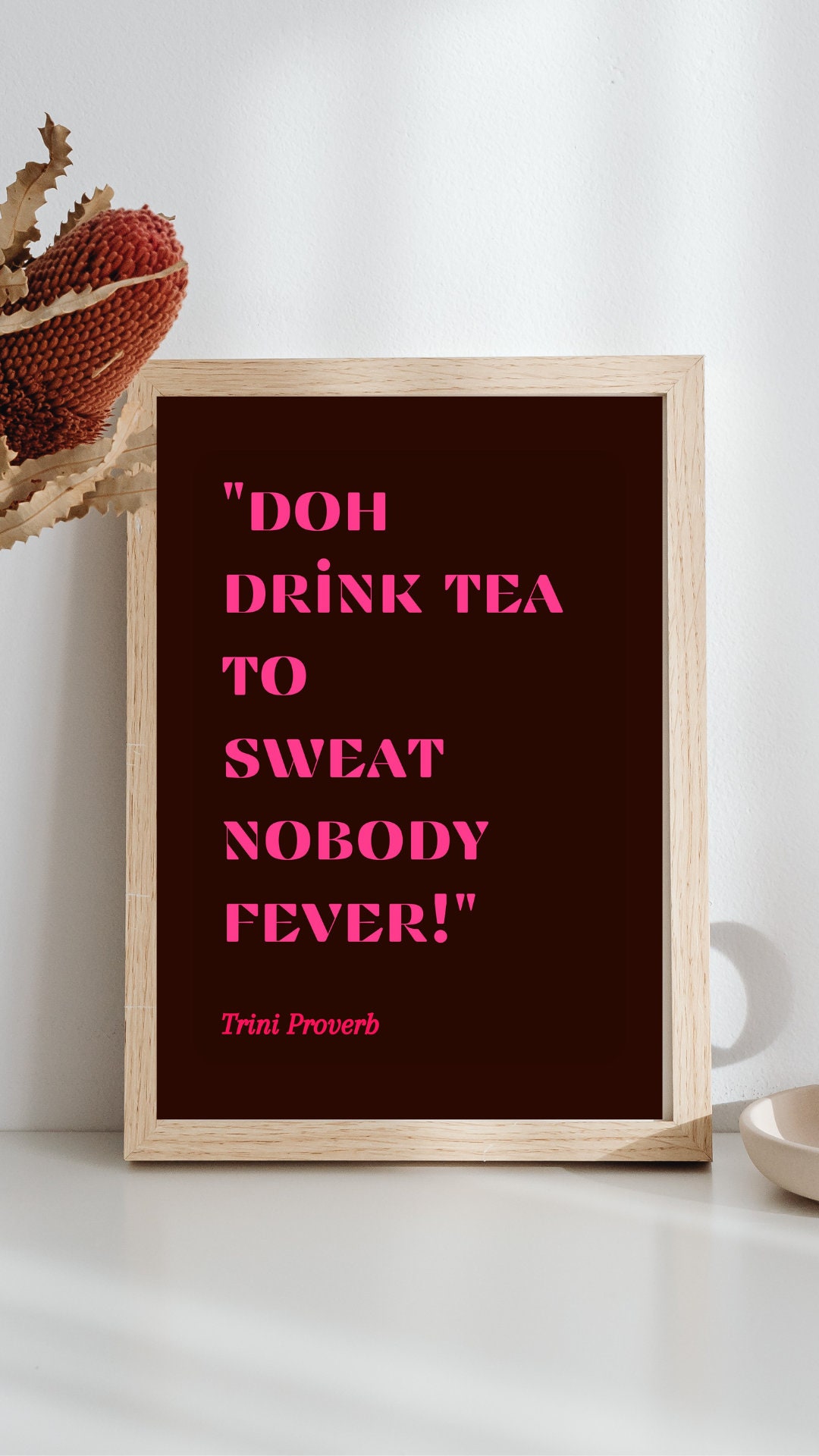 Doh Drink Tea Poster - Etsy