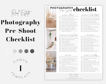 Real Estate Photography Prep Guide, Seller Checklist, Real Estate ...