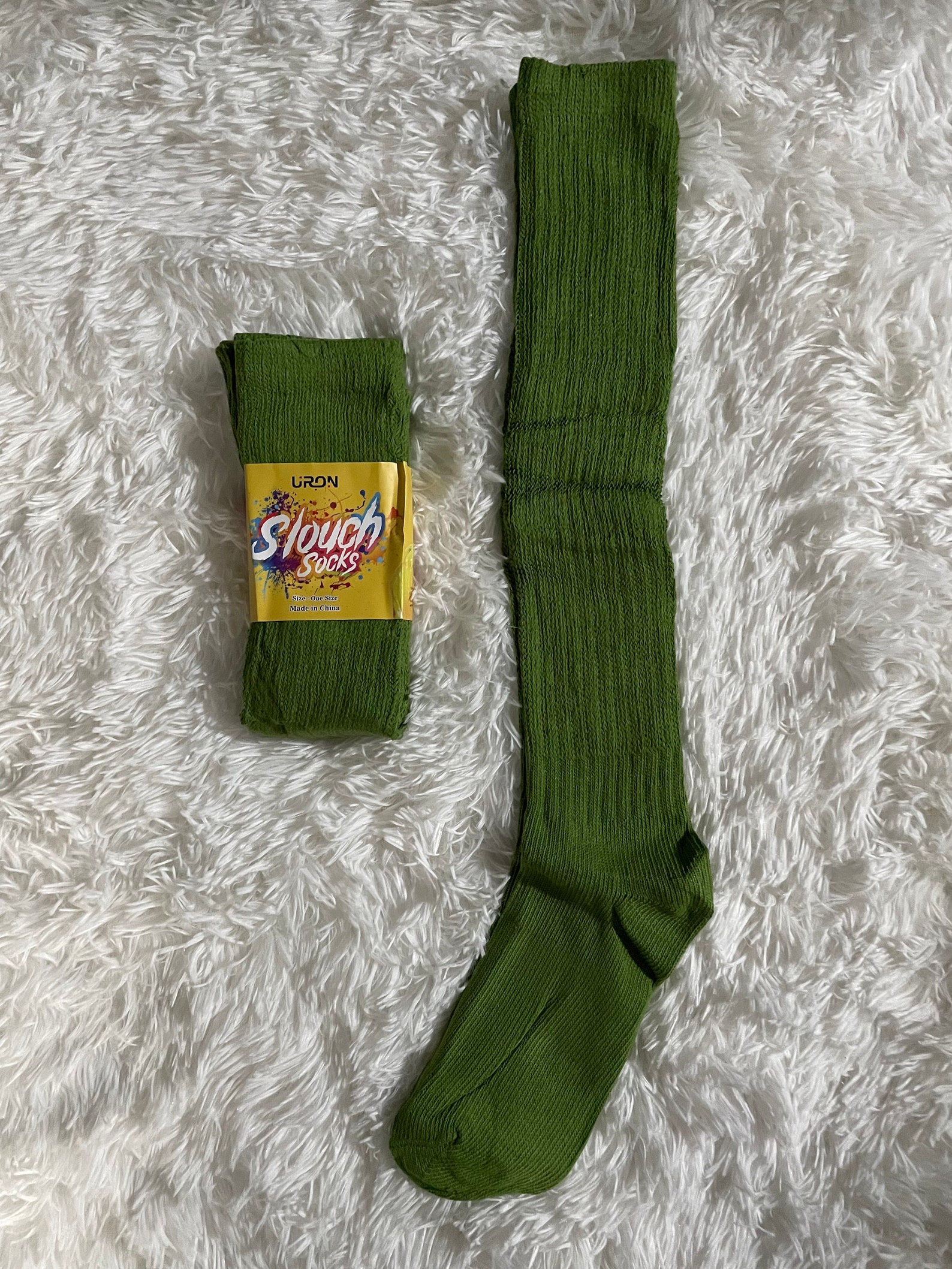 Knee High Slouch Socks - Etsy