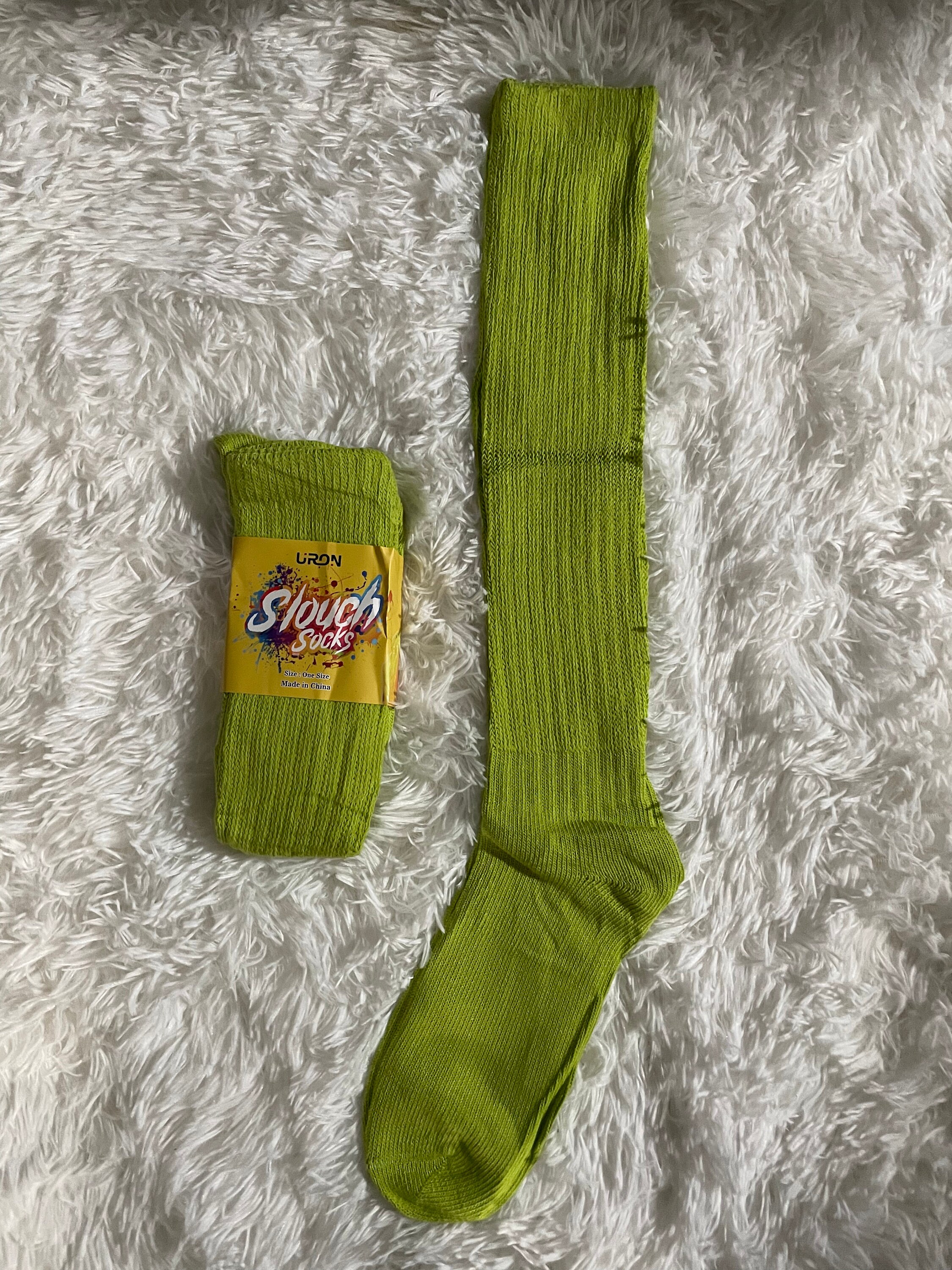 Knee High Slouch Socks - Etsy