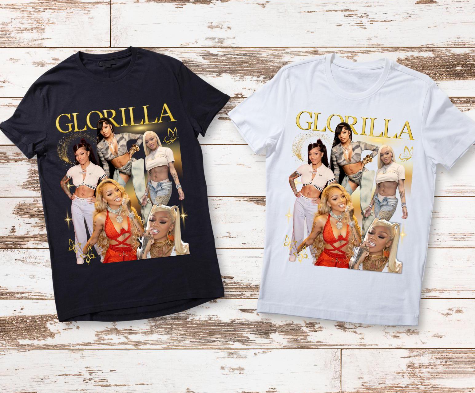 Glorille Tshirt Design PNG| Glorilla Bootleg Tee| Glorila Digital ...