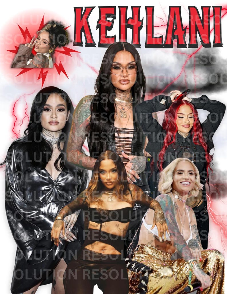 Kehlani Tshirt Design PNG| Kehlani Bootleg Tee| Kehlani Digital ...