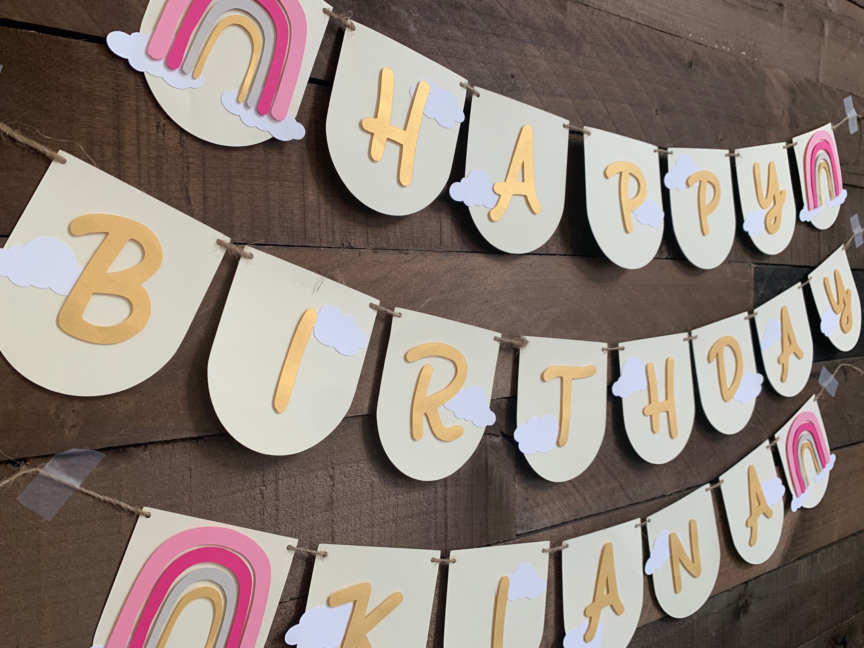 Boho Rainbow Banner. Boho Rainbow Party. Boho Rainbow Baby - Etsy Canada