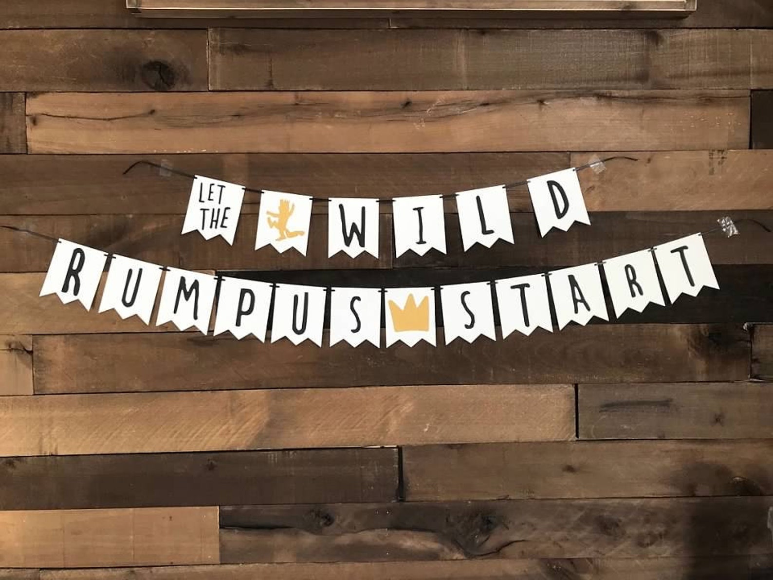 Let the Wild Rumpus Start. Wild One. Where the Wild Things - Etsy