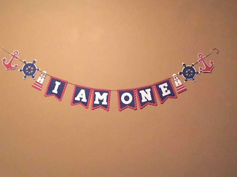 Nautical Banner. Nautical Birthday Banner. Nautical Party. Nautical ...