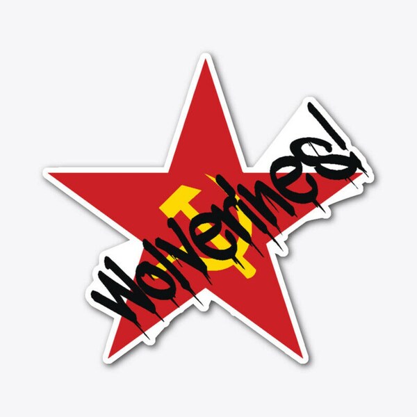 Wolverines, Red Dawn Sticker - Etsy