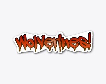 Wolverines Red Dawn Vinyl Die Cut Decal Sticker - Etsy
