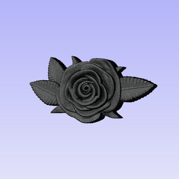 3d Printed Rose Stl - Etsy