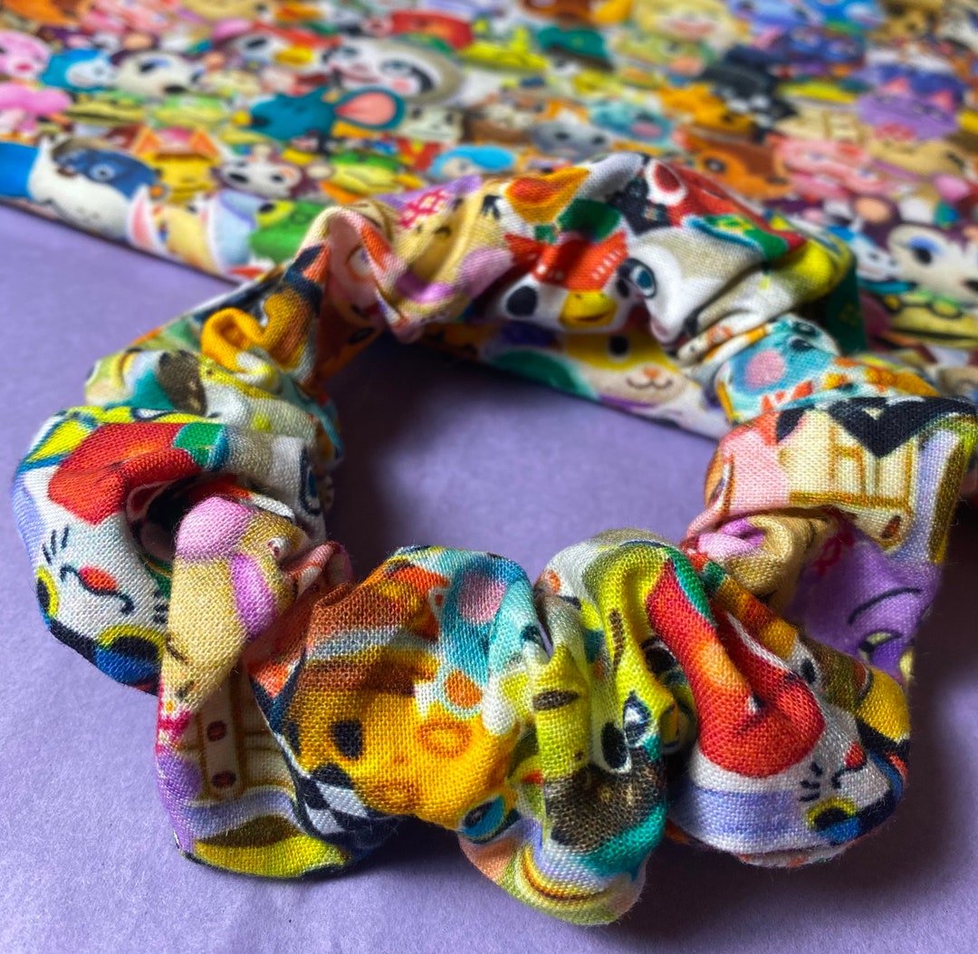 Animal Cartoons Scrunchies. - Etsy