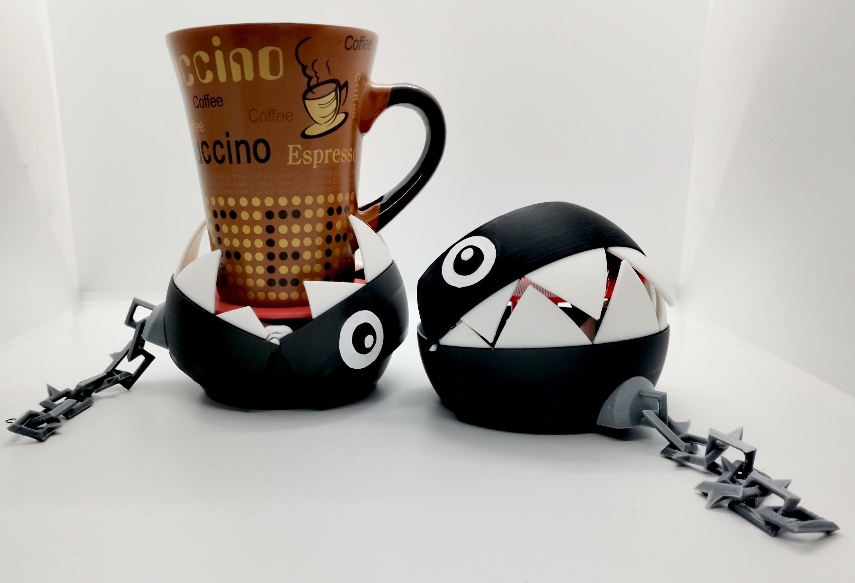 Chomp Chains. Mario Bros Cup Holder - Etsy