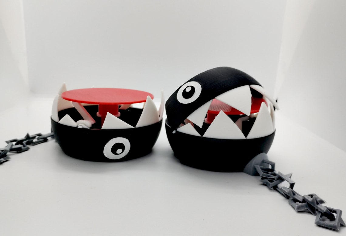 Chomp Chains. Mario Bros Cup Holder - Etsy