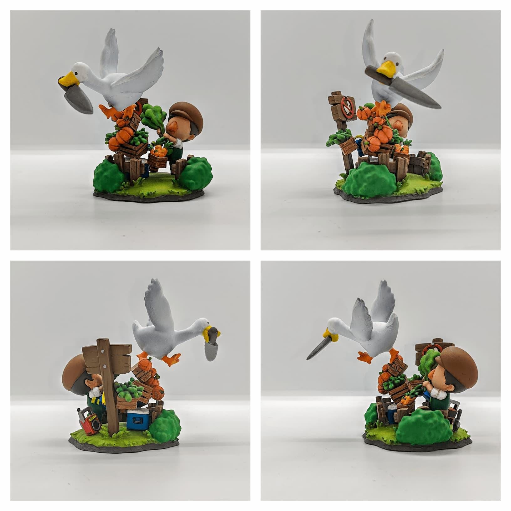 Chibi Goose - Resin Kit - 3d Printed - Etsy