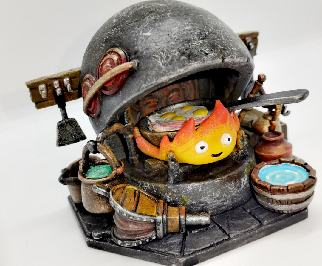 Calcifer. Resin Kit - 3d Printed. - Etsy