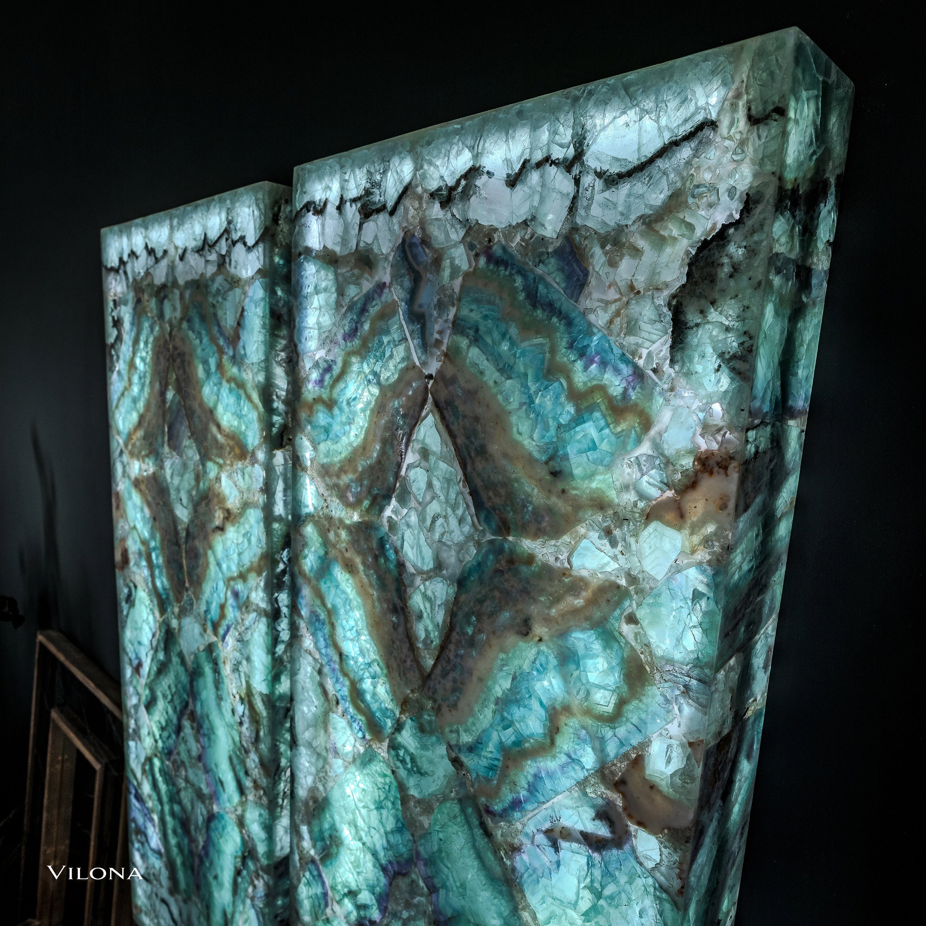 Fluorite Crystal Wall Panels (set #5 Out of 7) - Etsy