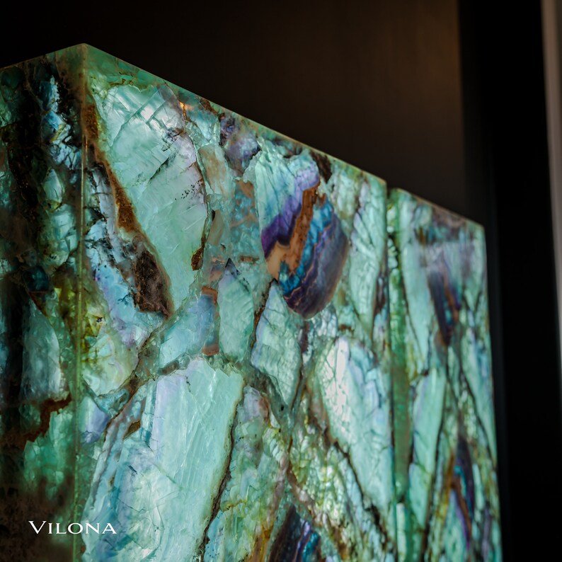 Fluorite Crystal Wall Panels (2/7) - Etsy
