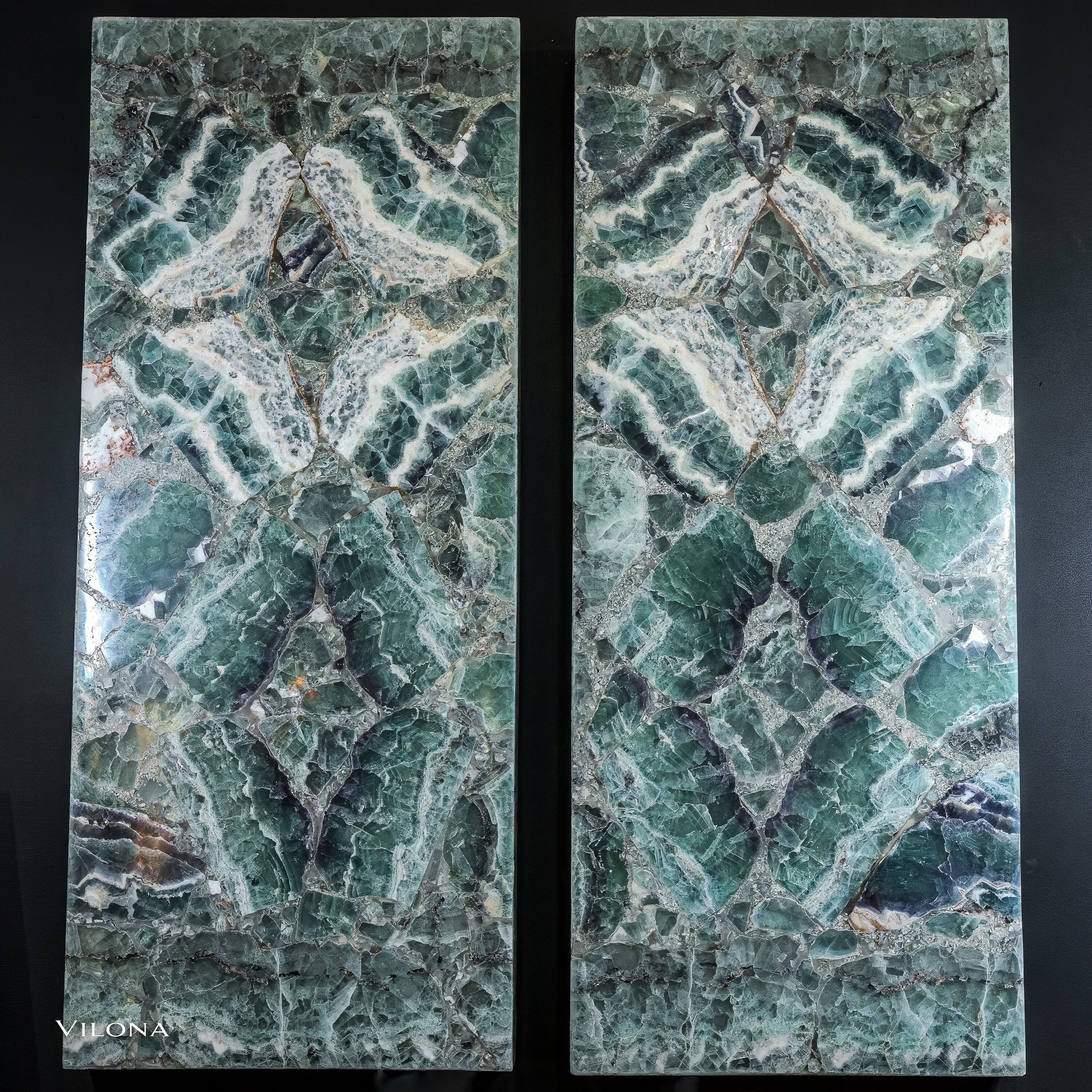Fluorite Crystal Wall Panels (set #5 Out of 7) - Etsy