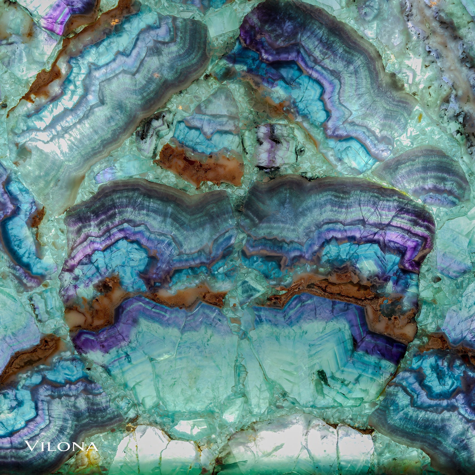 Fluorite Crystal Wall Panels (2/7) - Etsy