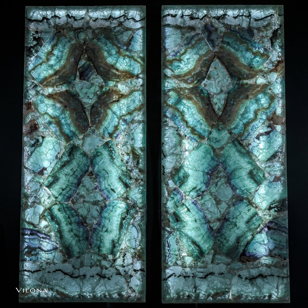 Fluorite Crystal Wall Panels (set #5 Out of 7) - Etsy