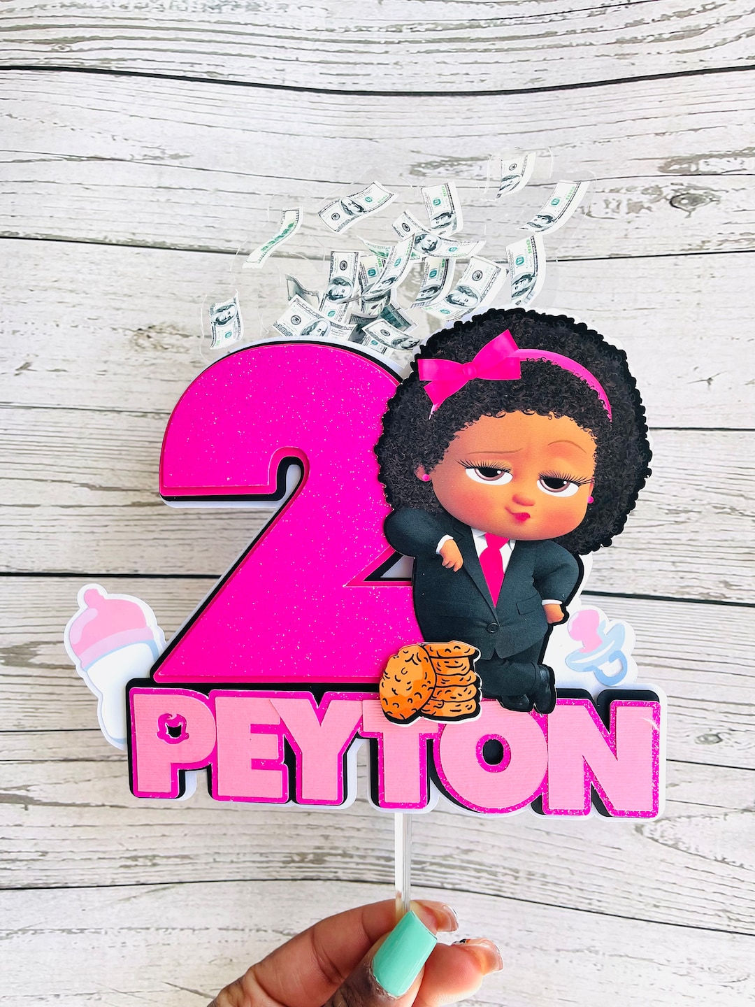 Girl Boss Baby Cake Topper Boss Baby Girl Baby Boss Boss - Etsy Australia