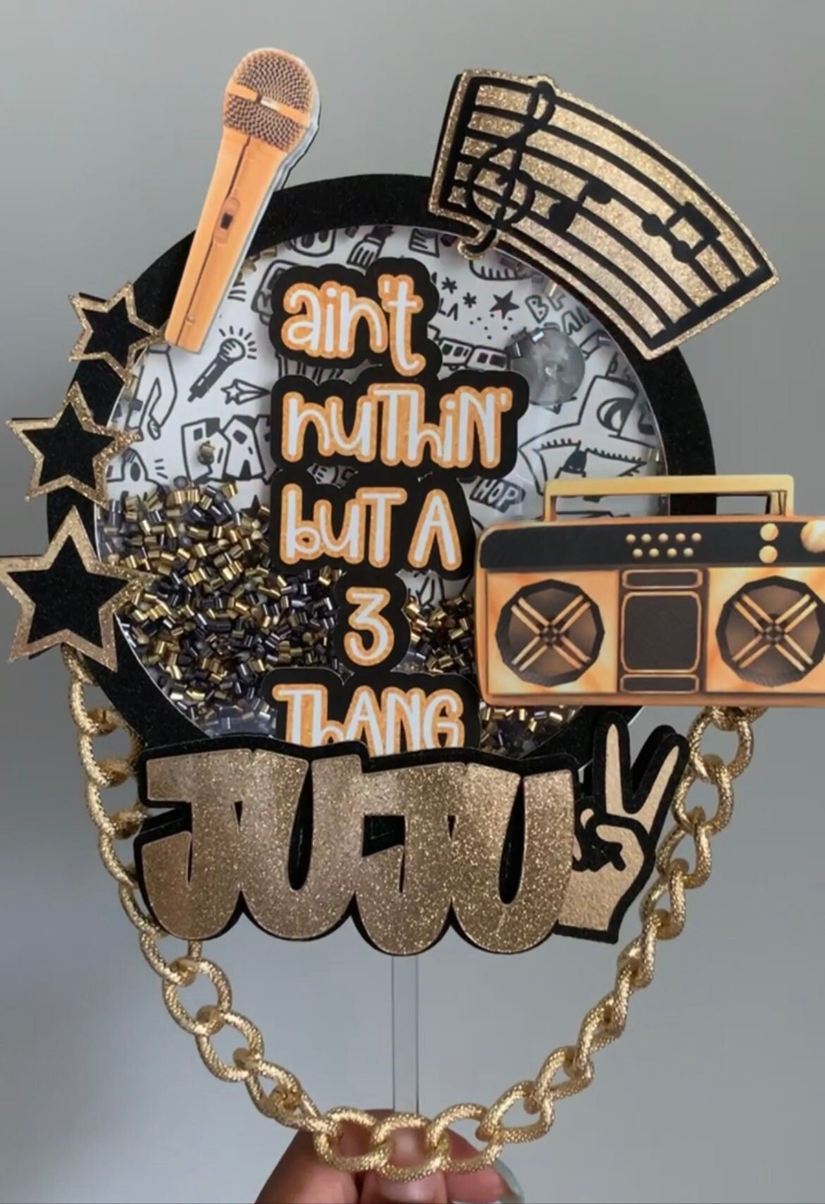 Hip Hop Cake Topper Hip Hop Cake Hip Hop Topper Hip Hop - Etsy