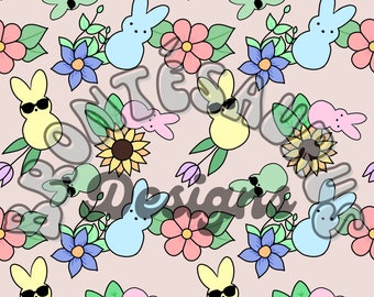 Easter Seamless Pattern. Digital Download Only. Png File - Etsy