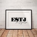 ESTJ Wall Art Print, MBTI Personality Types, ESTJ the Supervisor Gift ...