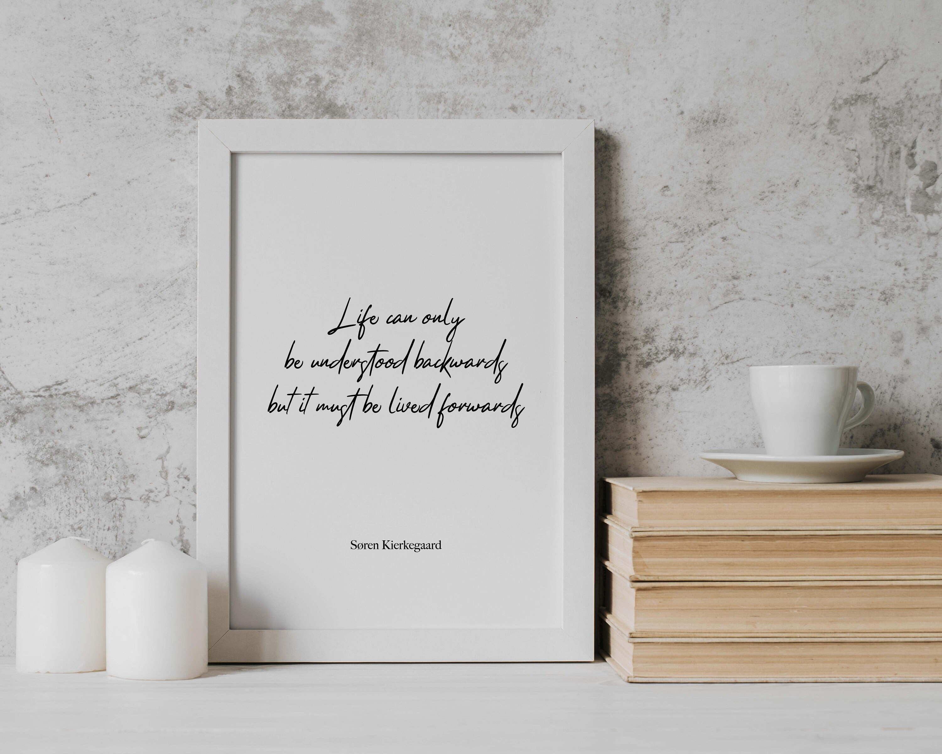 Kierkegaard Quote Print: Philosophy Wall Art (digital Download) - Etsy