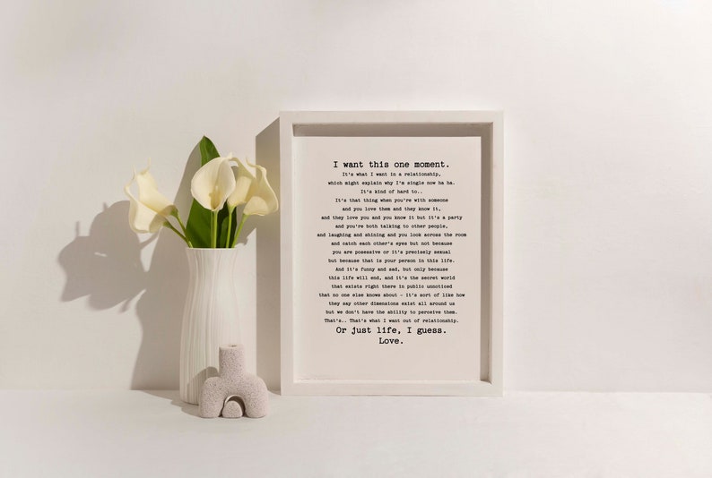 Frances Ha Quote Print Movie Poster Love Quote Romantic - Etsy