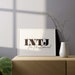 INTJ Wall Art Print MBTI Personality Types INTJ the - Etsy