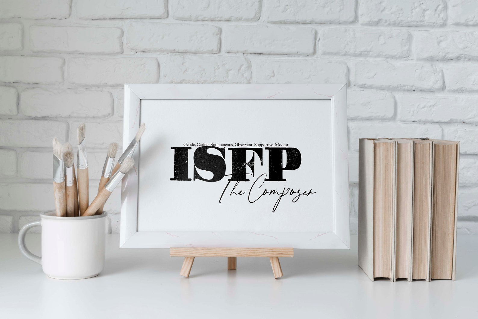 ISFP Wall Art Print, MBTI Personality Types, ISFP the Composer Gift ...