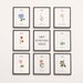 MBTI Introvert Flower Art Prints Bundle, Infj Infp Intj Intp Isfj Istj ...