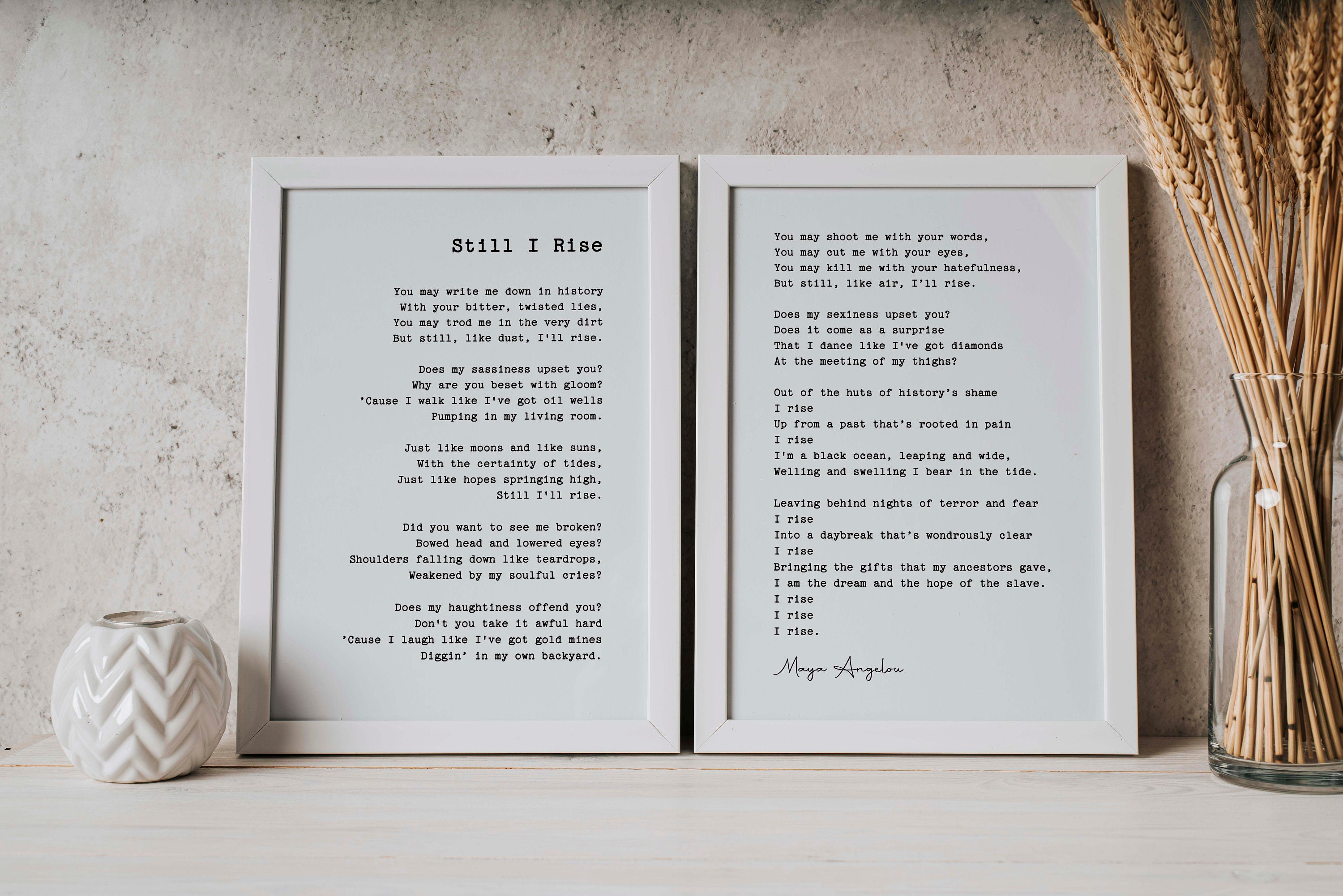 Still I Rise Poem By Maya Angelou
