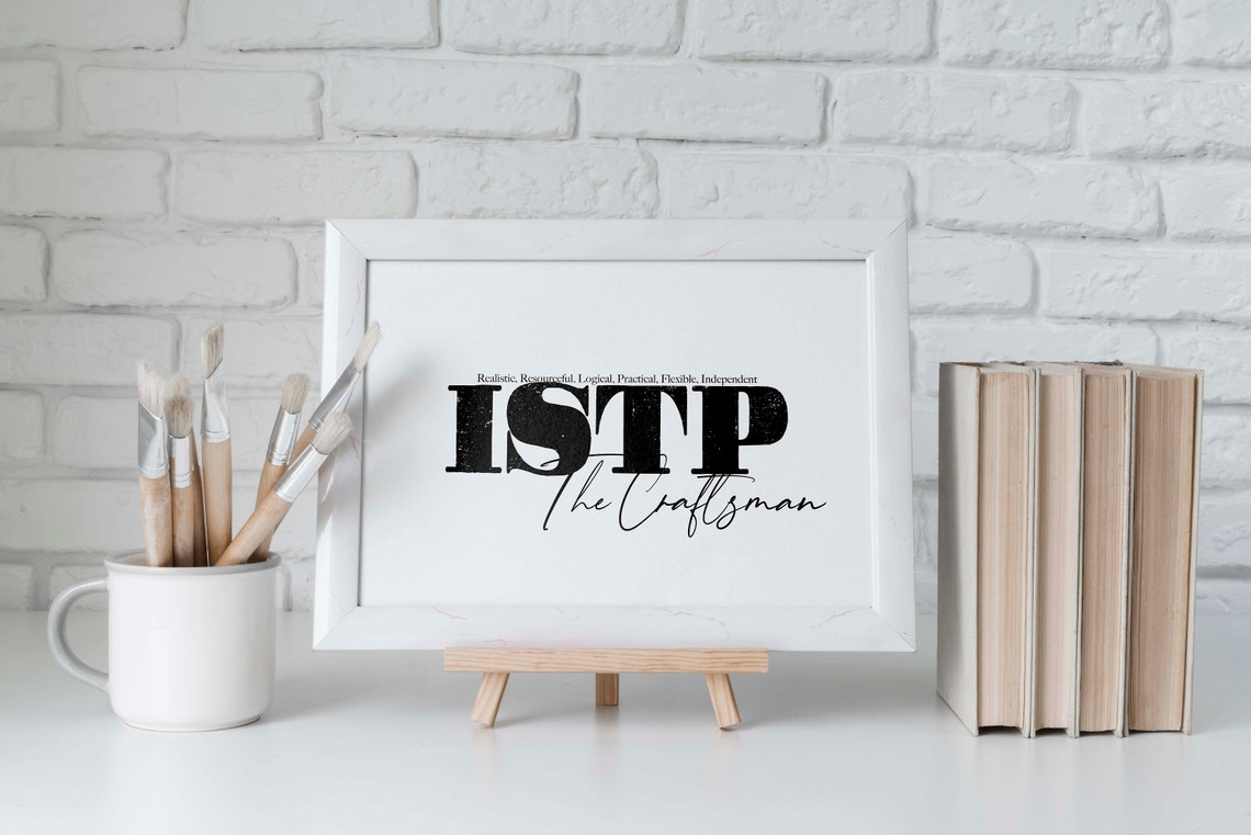 ISTP Wall Art Print, MBTI Personality Types, ISTP the Craftsman Gift ...